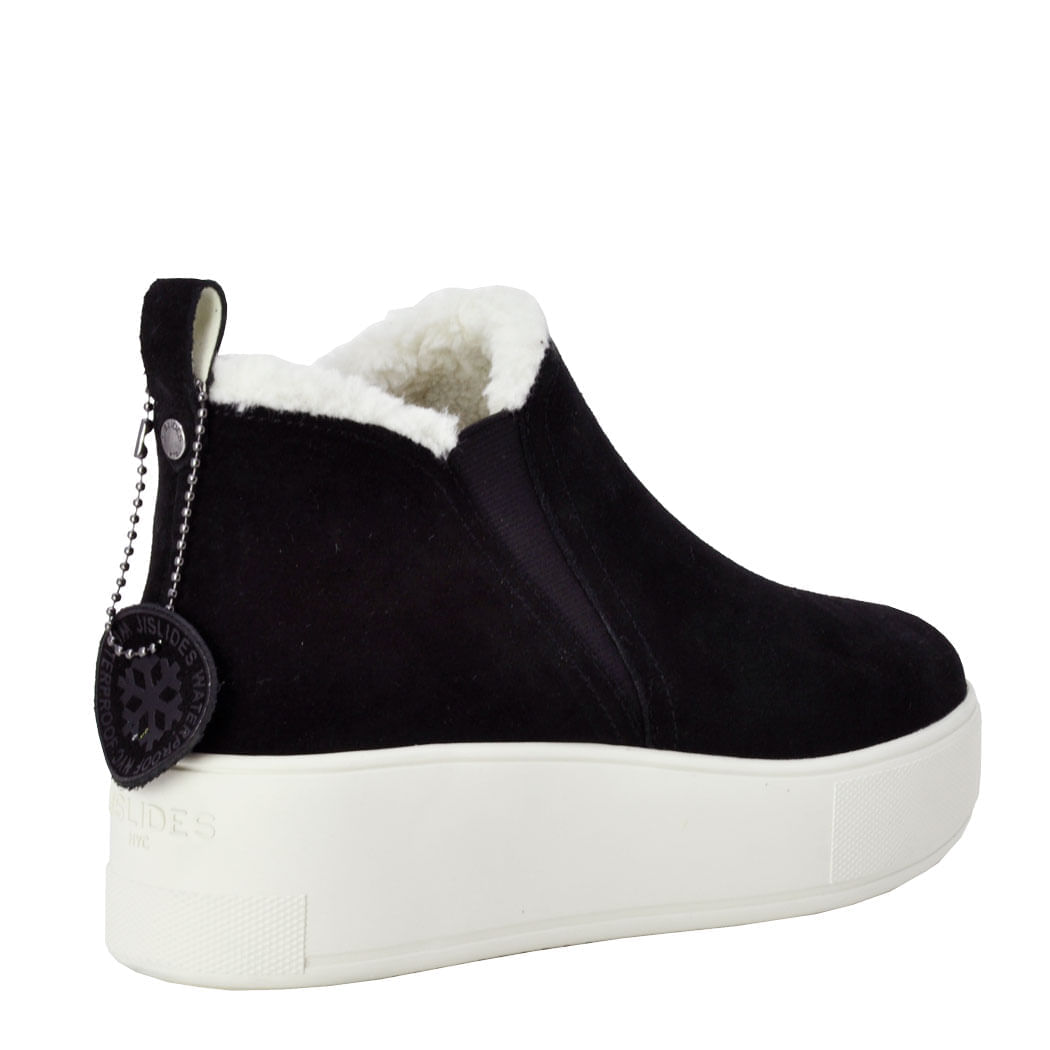 Magic Suede Fur Platform Bootie