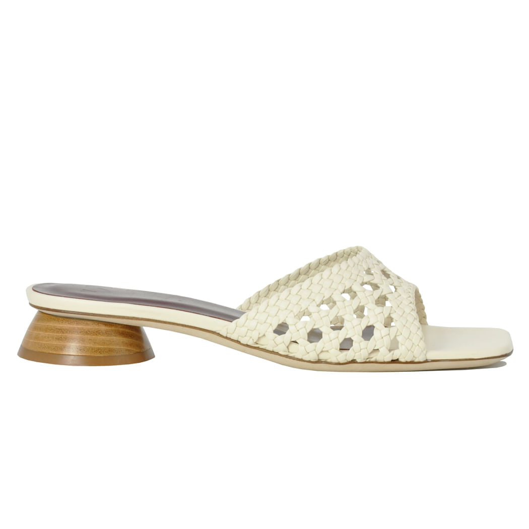 Simone-Crochet Crochet Low Heel Slide