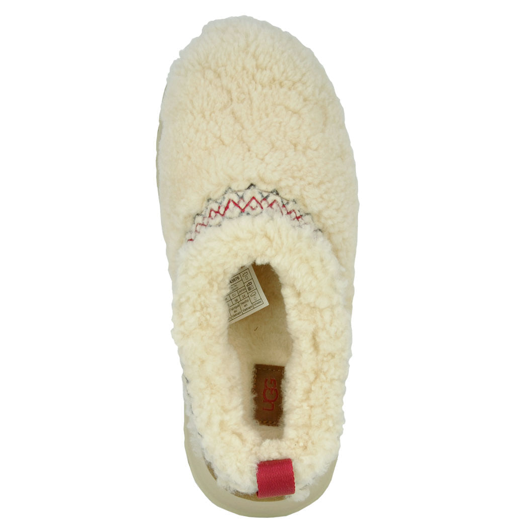 Tazz Shearling Braided Closed Flat